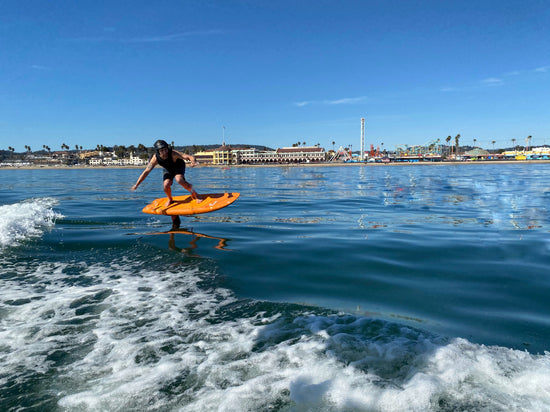 Pumping & Surfing Hydrofoil Lesson – Covewater Paddle Surf